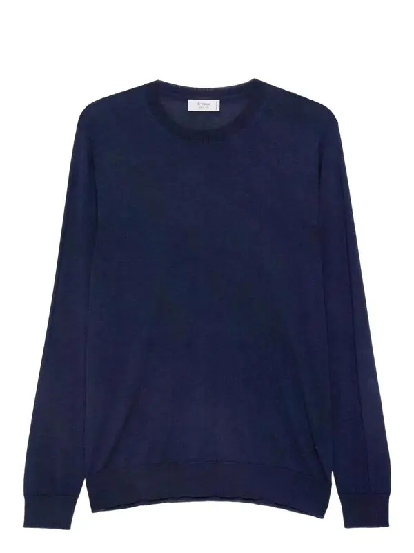 FERRANTE Crew-neck Top - Blue