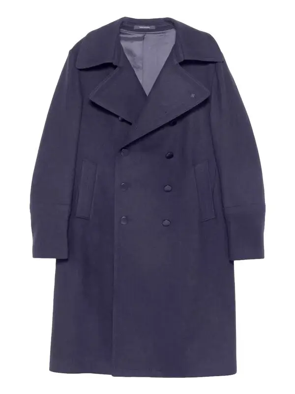 Tagliatore Double-breasted Coat - Blue
