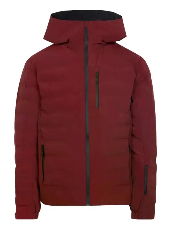 Aztech Mountain Pyramid Hooded Jacket - Red