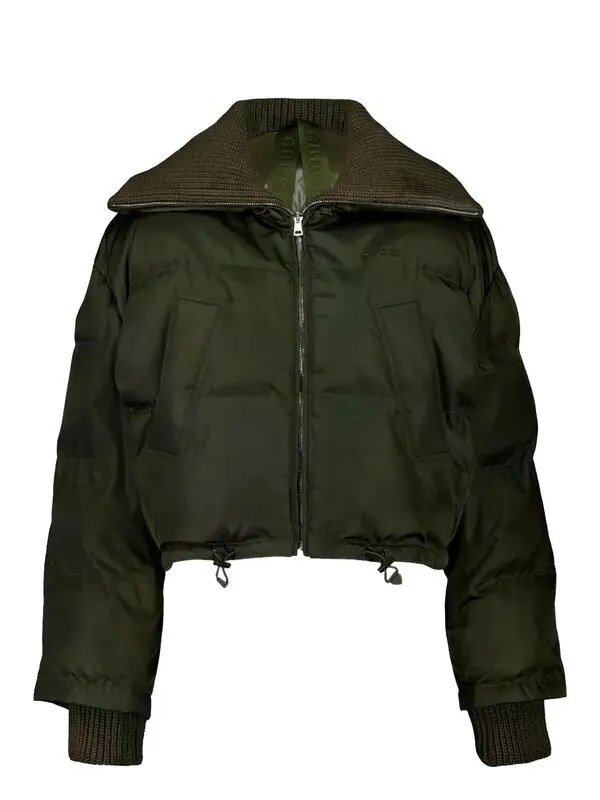 Gucci Zipped Bomber Jacket - Green