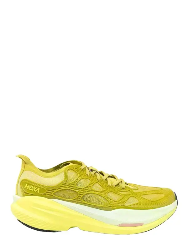 HOKA® Mach X Caged Sneakers - Yellow