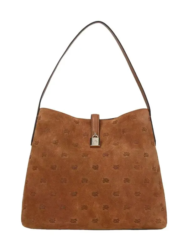 Karl Lagerfeld K/autograph Padlock Tote Bag - Brown