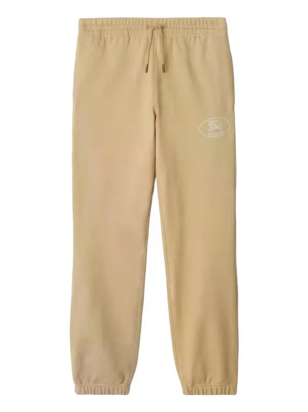 Burberry Cotton Track Pants - Neutrals