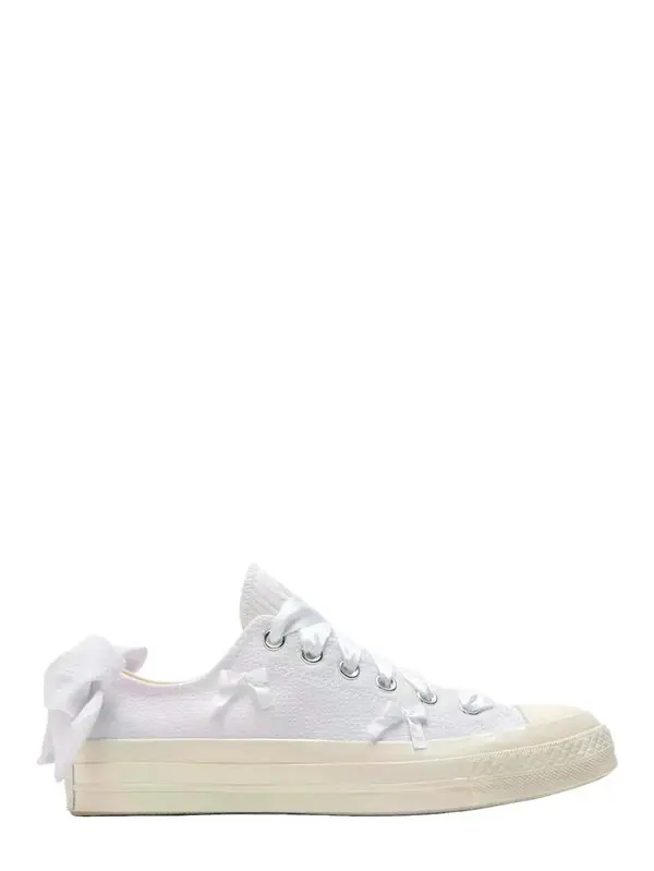 CONVERSE Low-top Sneakers With Ribbon Detailing - White