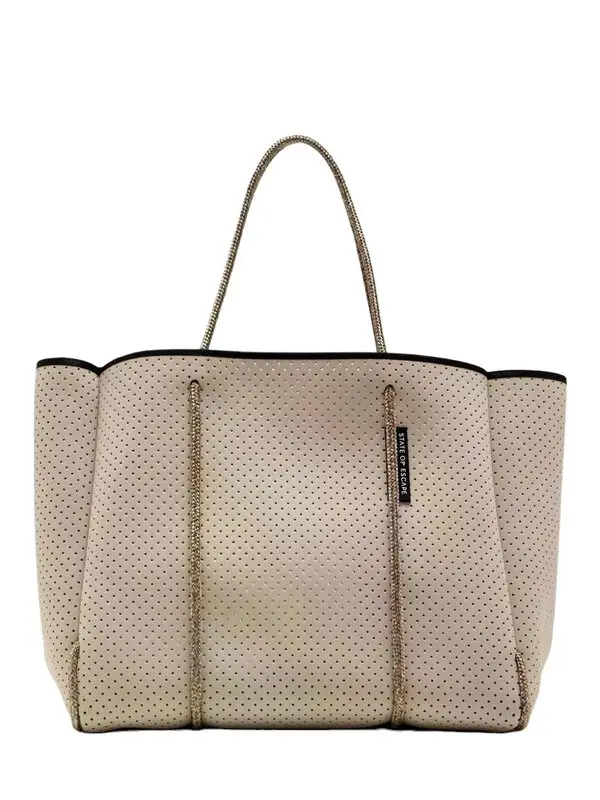 STATE OF ESCAPE Flying Solo Tote Bag - Neutrals
