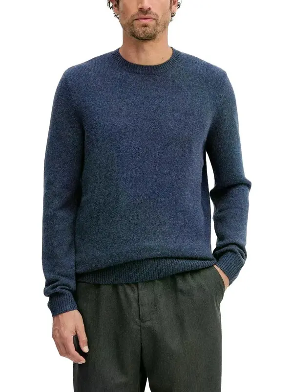 Barbour Crew-neck Sweater - Blue