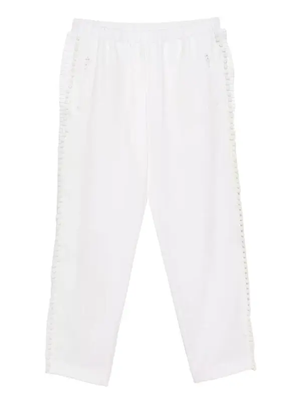 Comme Des Garçons Pom-pom Trousers - White