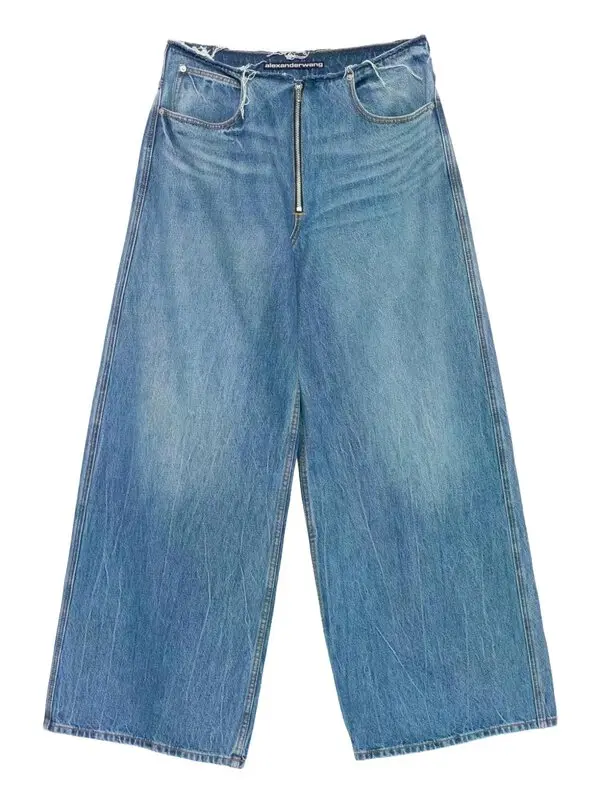 Alexander Wang Zip-front Denim - Blue