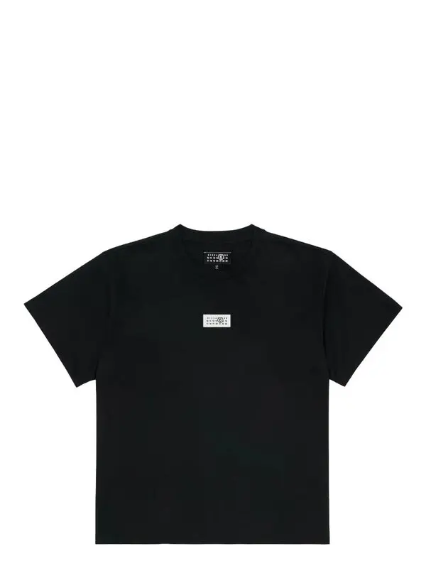 MAISON MARGIELA Round-neck Graphic T-shirt - Black