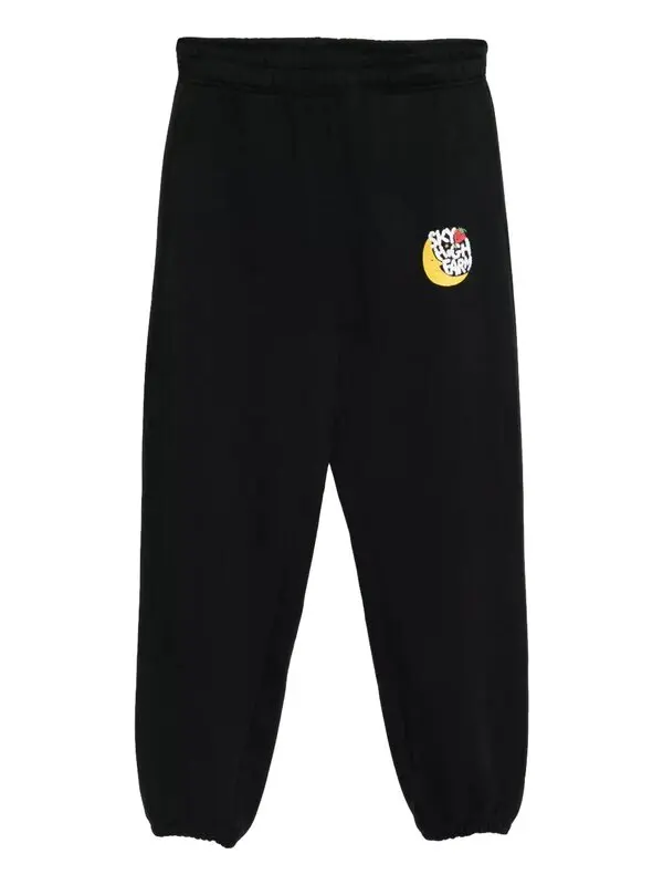 SKY HIGH FARM WORKWEAR Logo-printed Track Pants - Black