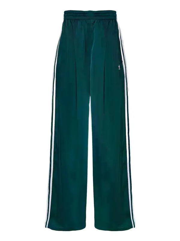 Adidas Logo-embroidered Trousers - Green