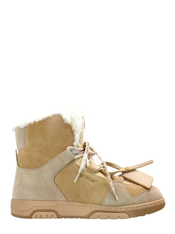 Off-White Hi-top Lace-up Sneakers - Neutrals