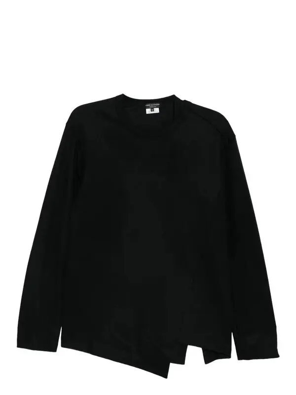 Comme Des Garçons Wrap T-shirt - Black