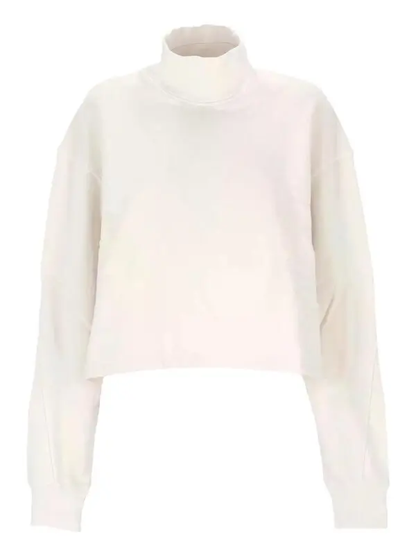 AGOLDE Isra Roll-neck Long-sleeve Sweater - Neutrals