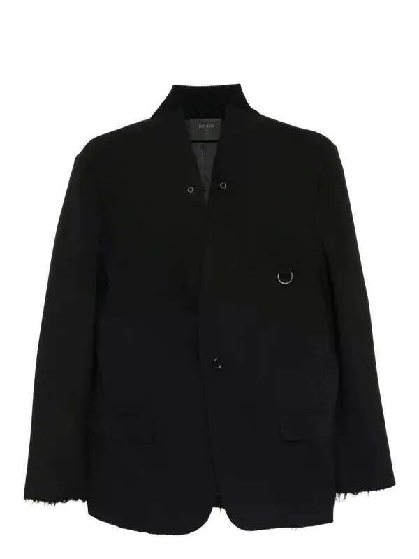 TEAM WANG DESIGN Oversized Blazer - Black