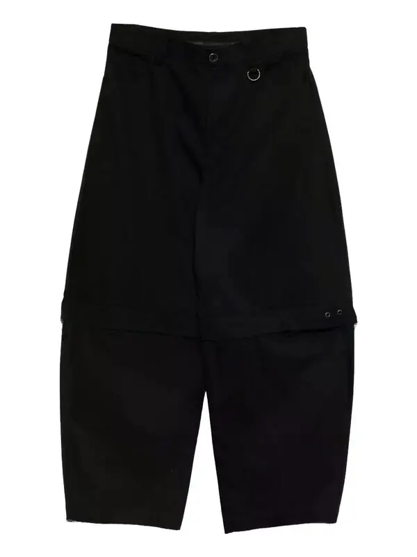TEAM WANG DESIGN Detachable Pants - Black