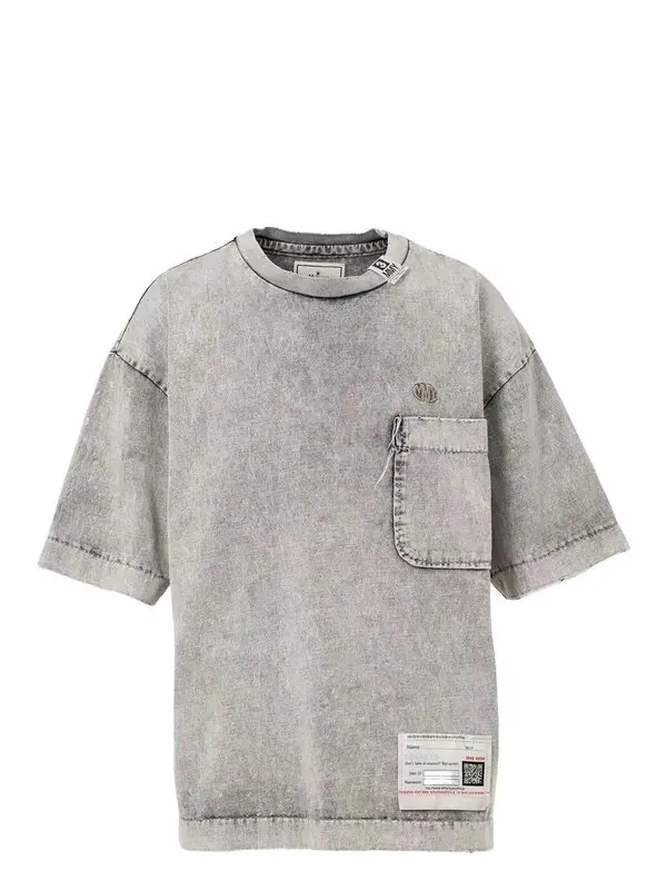 Mihara Yasuhiro Amateur Sewn Like T-shirt - Grey