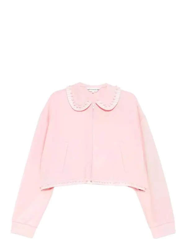 Comme Des Garçons Pom-pom Jacket - Pink