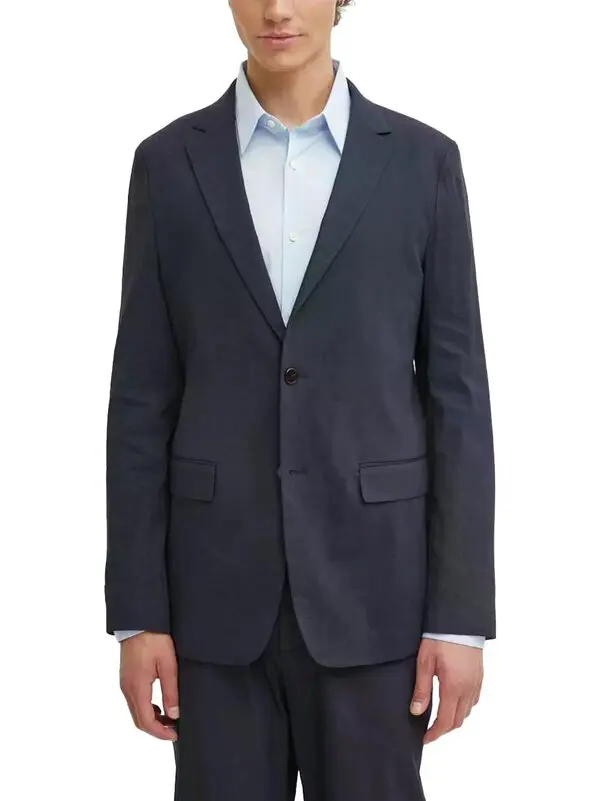 Theory Single-breasted Blazer - Blue
