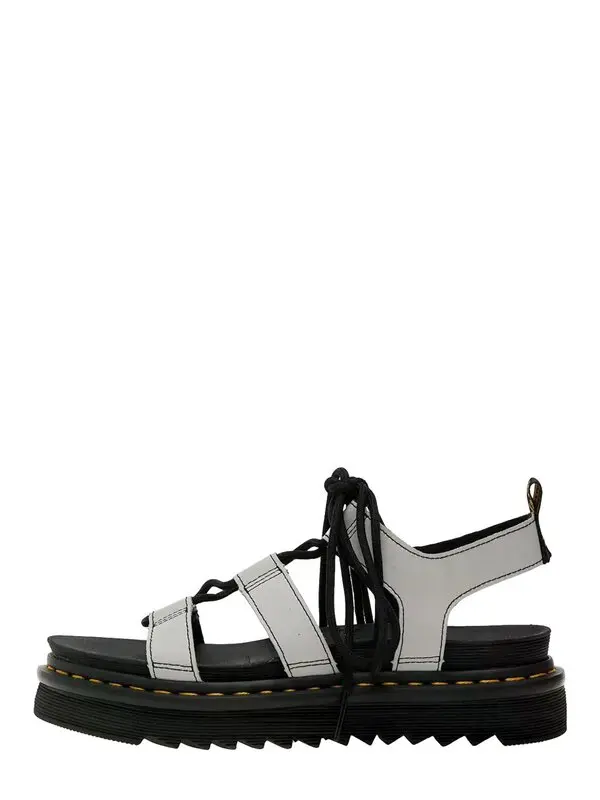 Dr. Martens Nartilla Platform Sandals - Grey