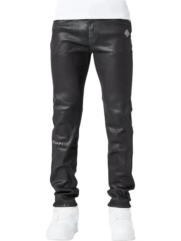 GUAPI Obsidian Waxed Jeans - Black
