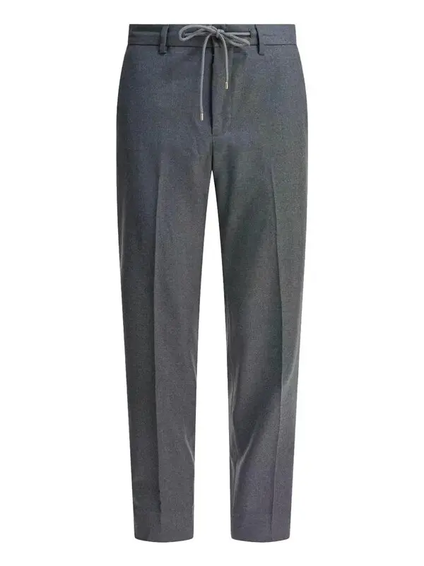 BRIGLIA 1949 Paloma Drawstring Trousers - Grey