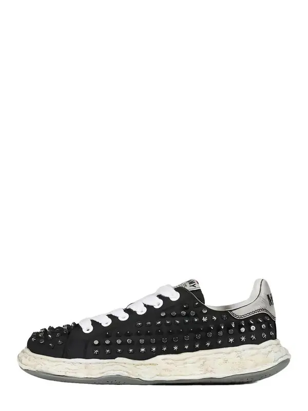 Mihara Yasuhiro Charles Studded Sneakers - Black