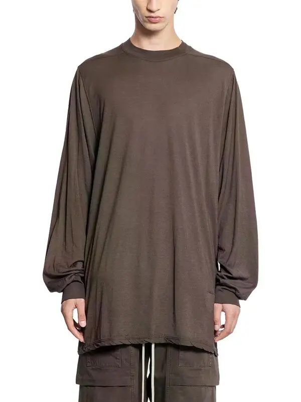 Rick Owens Jumbo Long-sleeve T-shirt - Brown