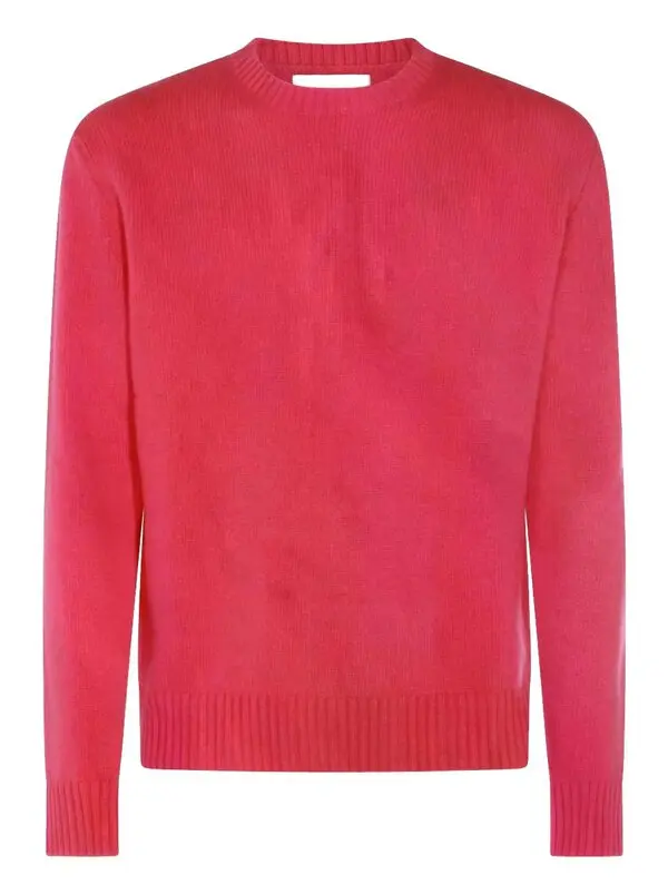 SEVEN GAUGE Crew-neck Sweater - Pink
