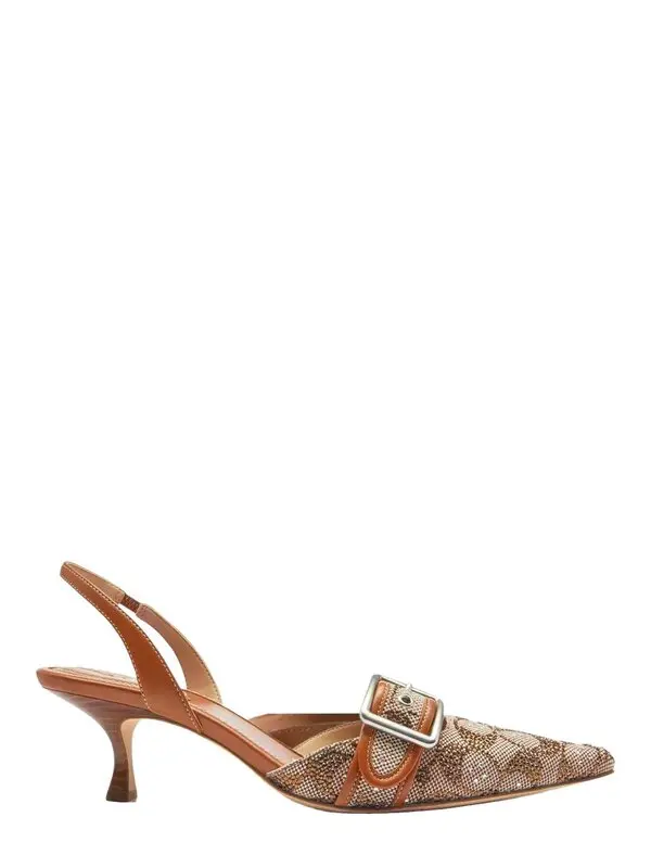 COACH® Buckle Slingback Pumps - Neutrals