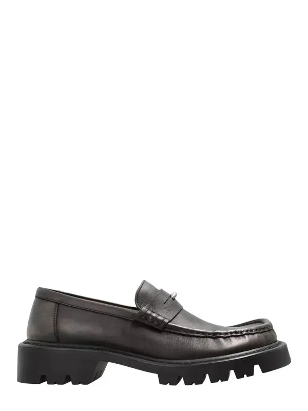 Loewe 50mm Lug-sole Loafers - Brown