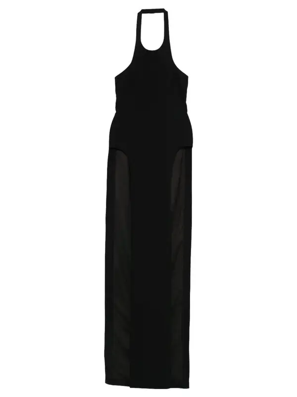MONOT Halterneck Maxi Dress - Black