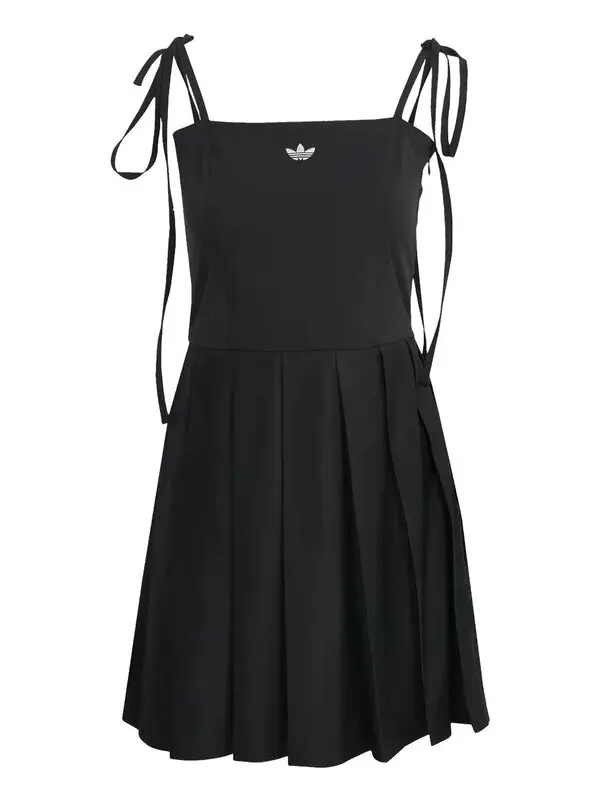 Adidas Sleeveless Tie Straps Dress - Black