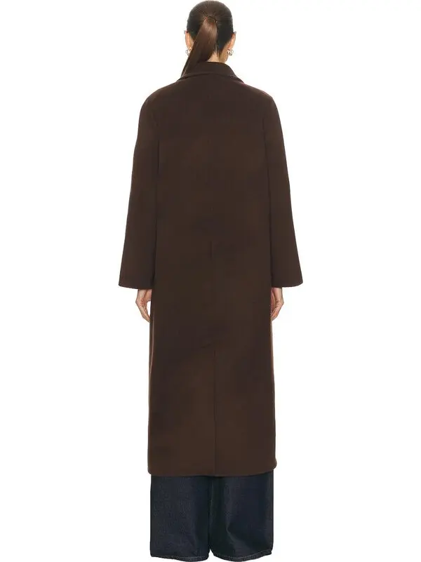 Jenni Kayne Olivia Melton Coat - Chocolate