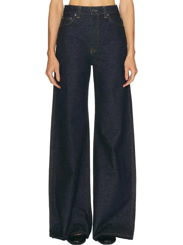 Khaite Dane Wide-leg Jeans - Benson