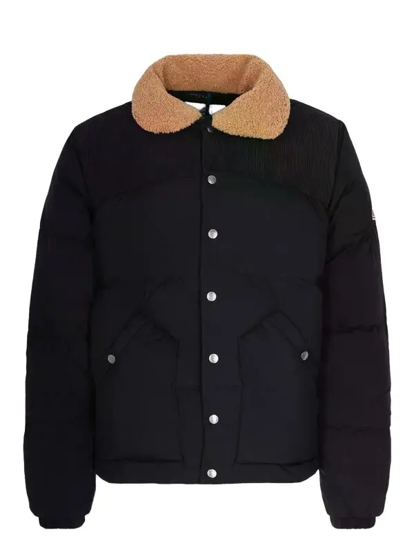Pyrenex Corduroy Collar Jacket - Black