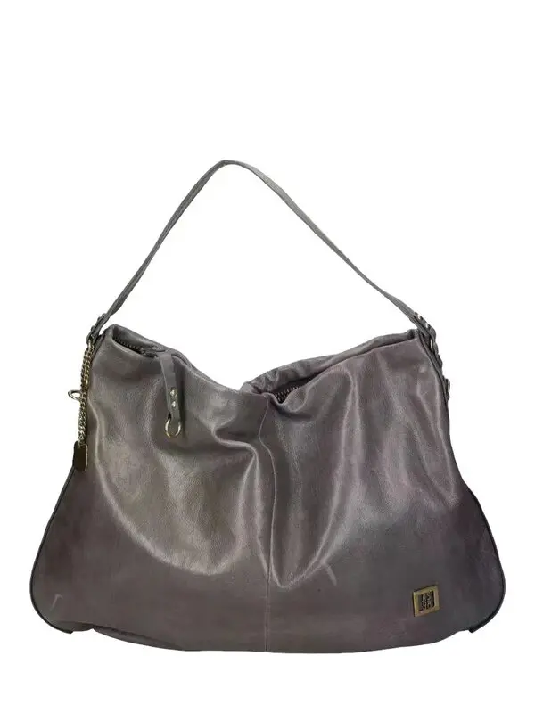A.S.98 Chain-detail Shoulder Bag - Grey