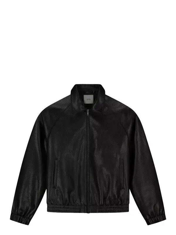 ARTE ANTWERP Embroidered Zip Jacket - Black