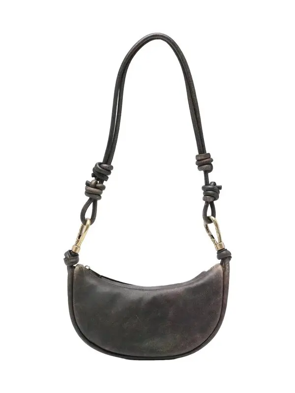 Simkhai Avery Leather Crossbody Bag - Brown