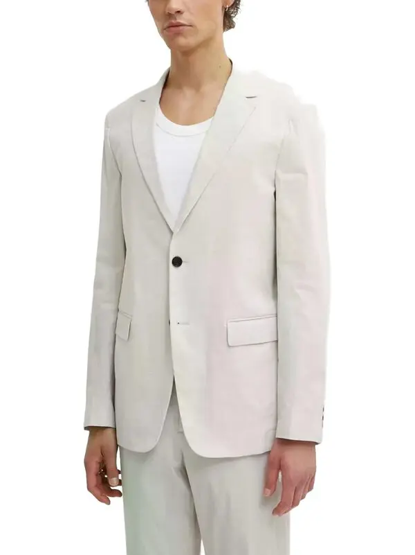 Theory Single-breasted Blazer - Neutrals