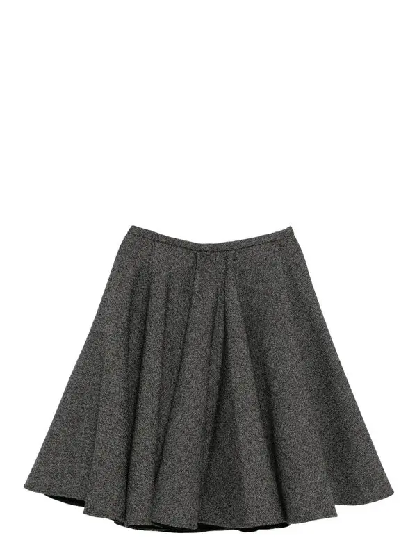 Giambattista Valli A-line Midi Skirt - Black