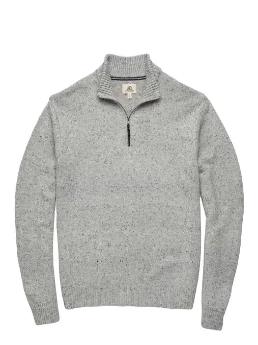 SURFSIDE SUPPLY CO. Robbie Mock Neck Sweater - Heather Grey