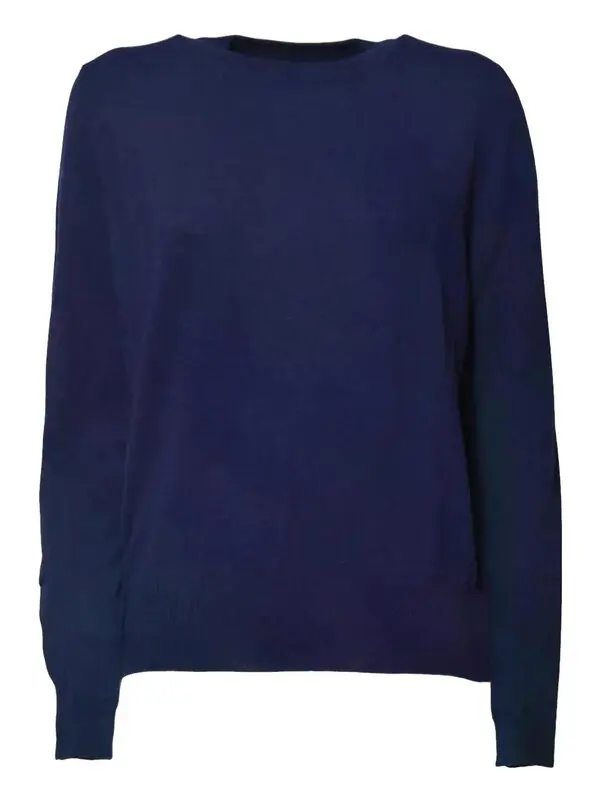 SOLOTRE Crew-neck Jumper - Blue