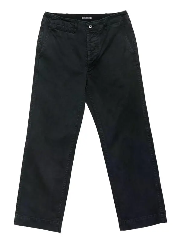 Auralee Five-pocket Trousers - Black