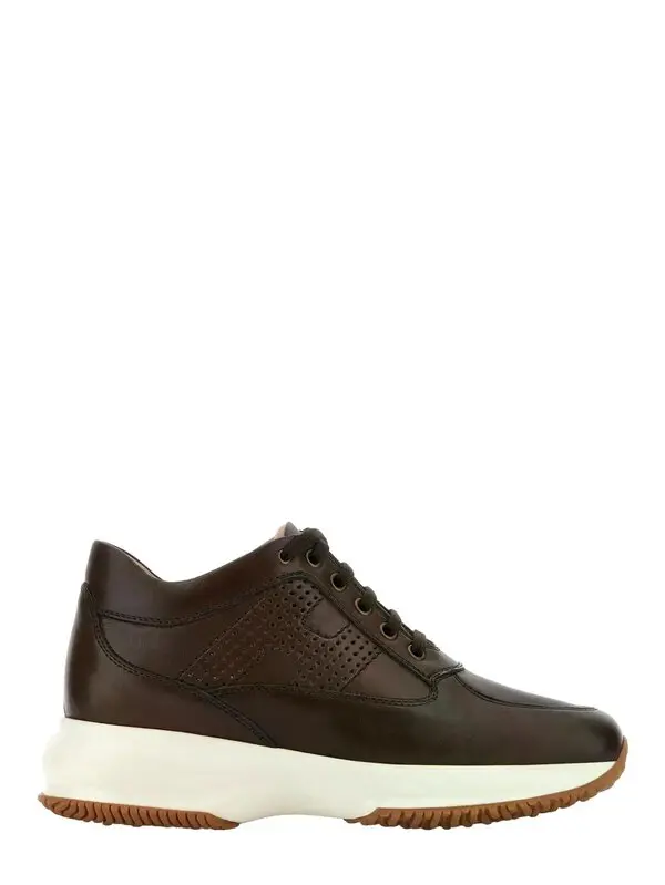 Hogan Interactive Sneakers - Brown