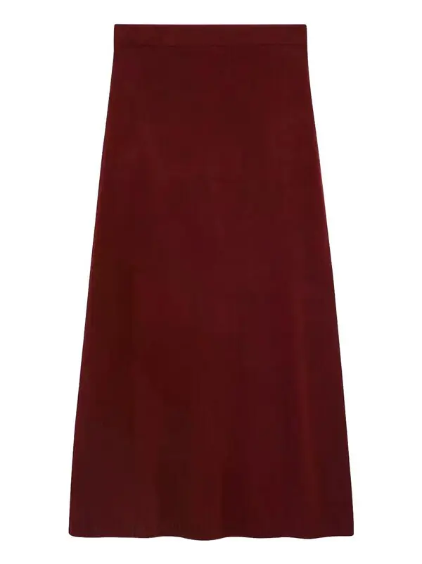 Max Mara Dorina Midi Skirt - Red
