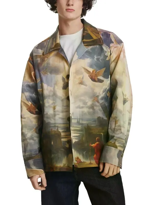 IRINA VOINEA Judgement Day Overshirt - Grey