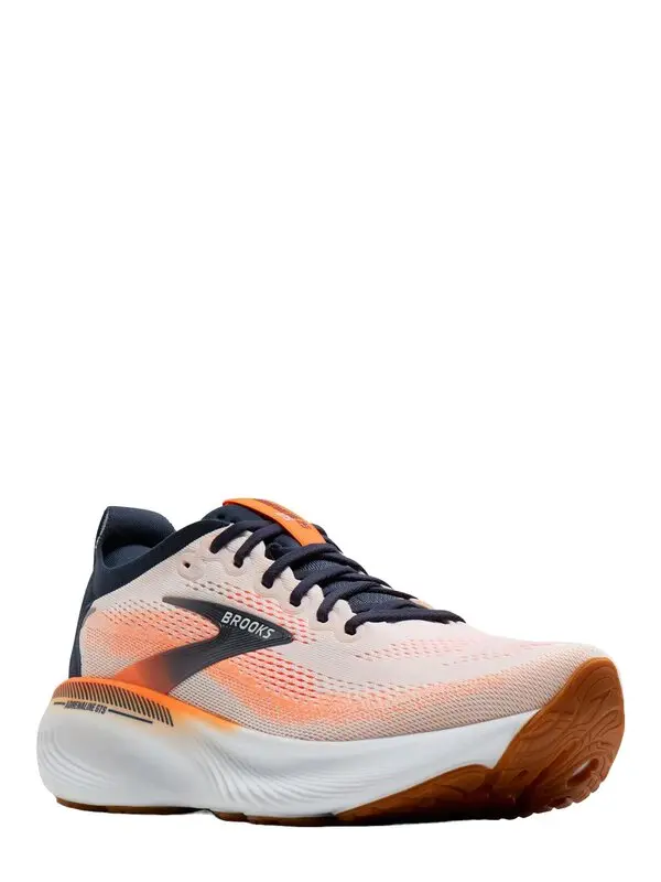 Brooks Adrenaline Gts 25 Running Shoe - White/spellbound/orange
