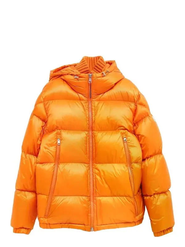 Moncler Snap-button Short Jacket - Orange