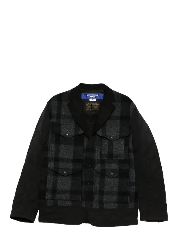 Junya Watanabe X Filson Quilted Plaid Jacket - Black